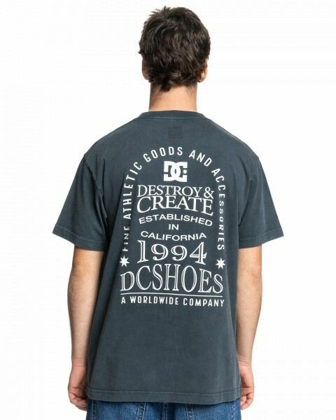 Футболка DC Shoes, размер M, черный — фото 1