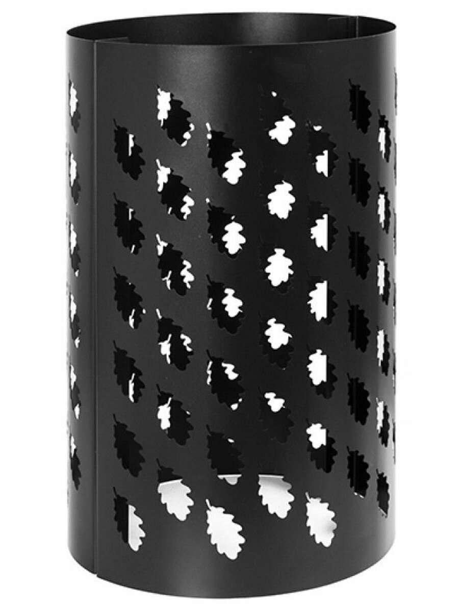 Сетка для камней в баню на трубу Везувий Дубовый лист Black, L-500