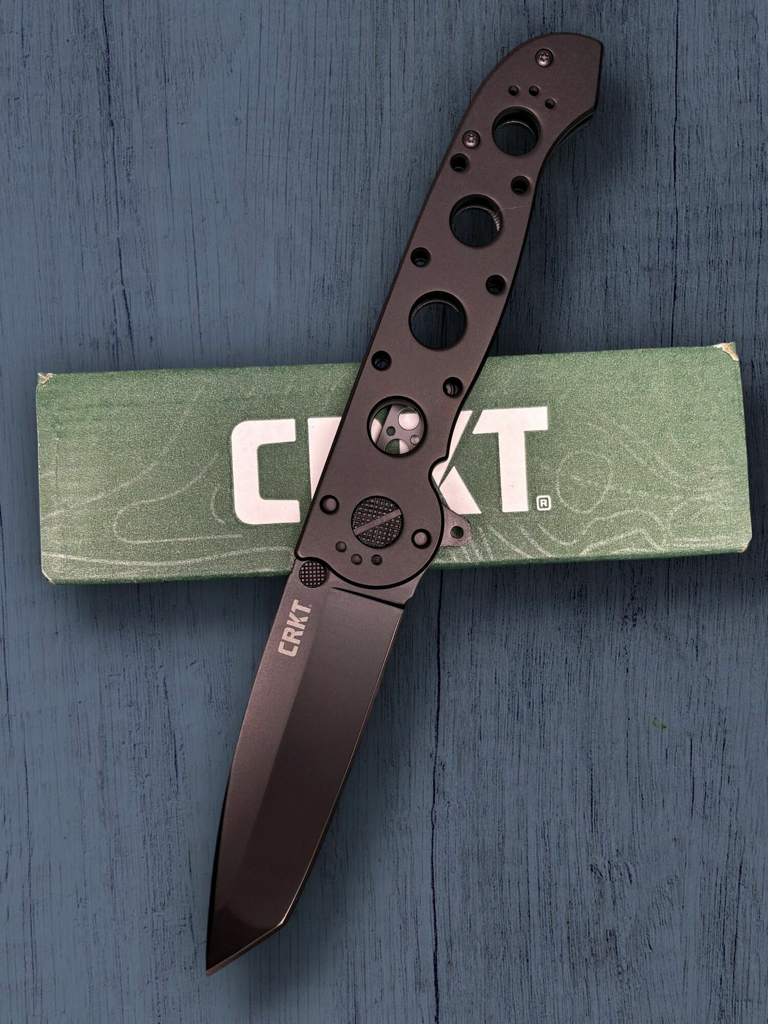 Складной нож CRKT Carson M16 Frame Lock Black, M16-04KS