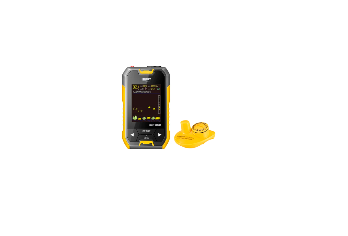 Эхолот LUCKY Portative Echo Sounder FL218TPA-W, 45 м Макс. глубина