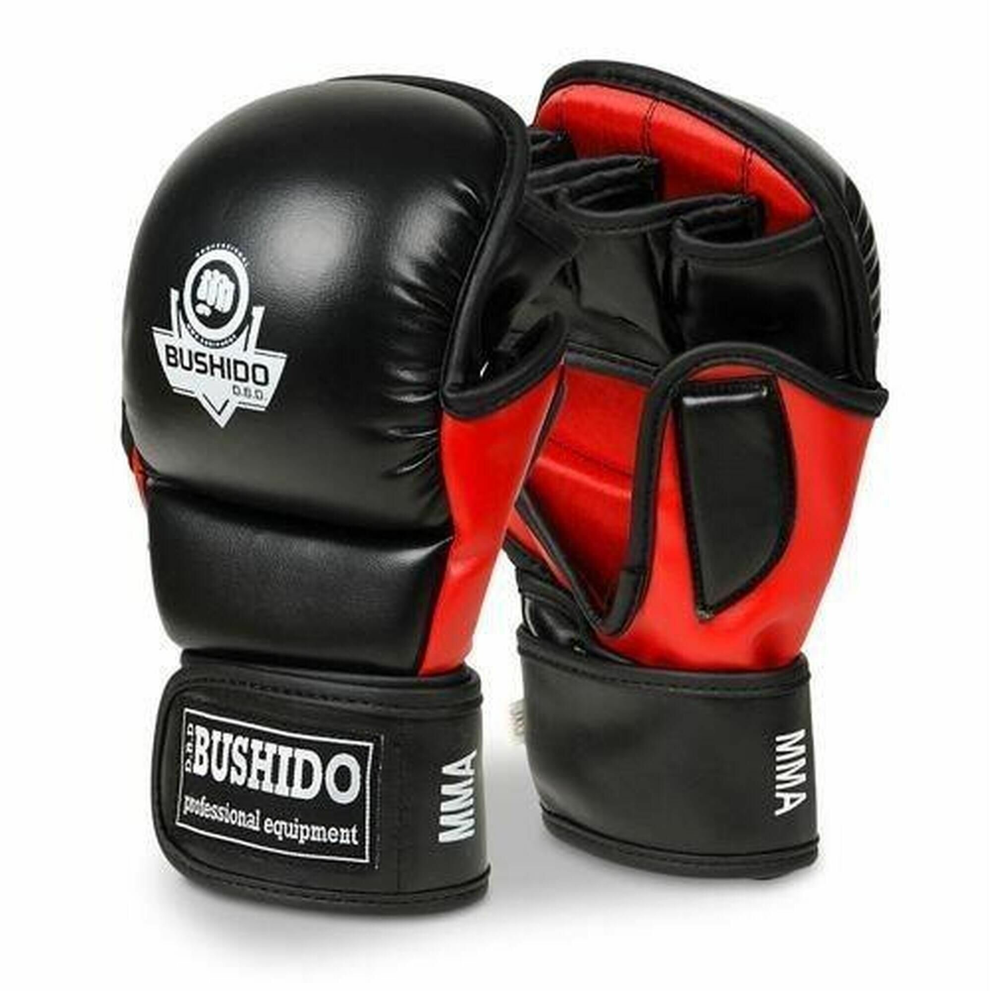 Перчатки ММА для взрослых DBX Bushido ARM-2011, Decathlon, Цвет: Красный, Размер: L / XL