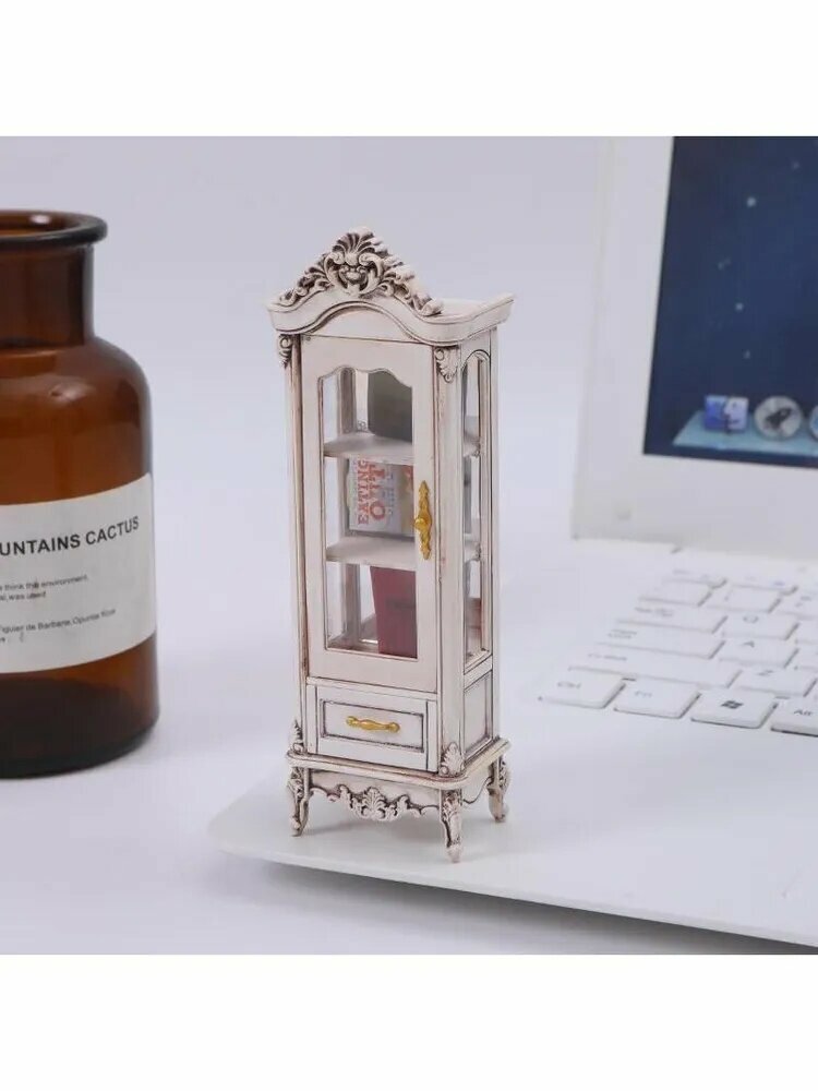 Кукольный дом винный шкаф для хранения витрина