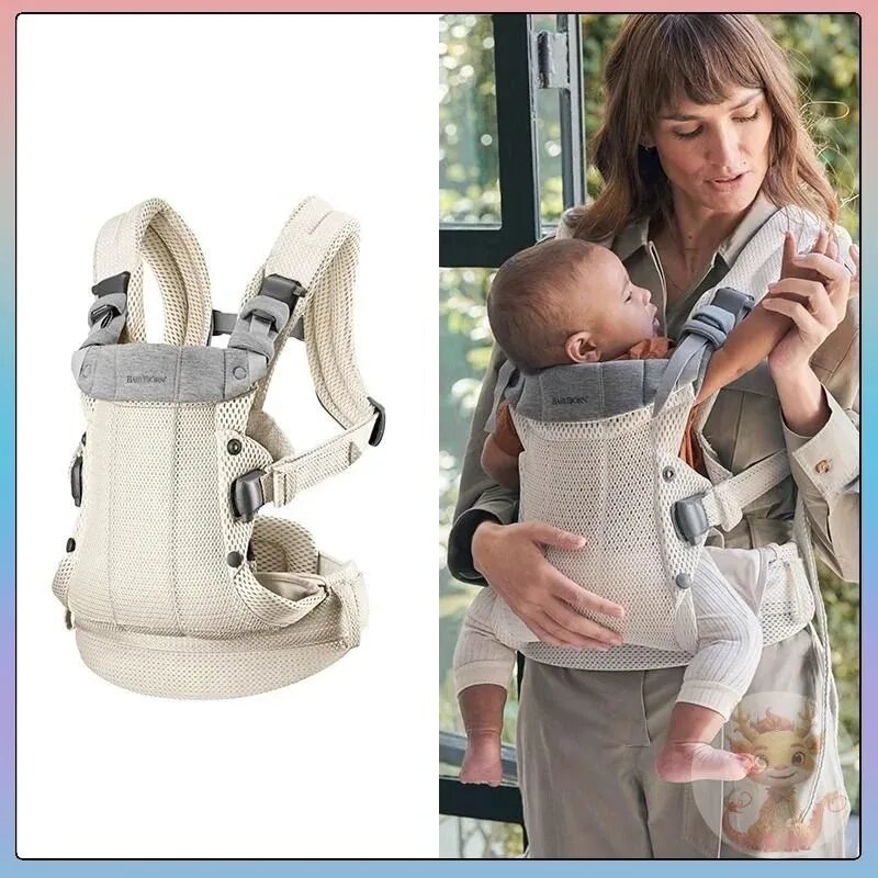Шведская детская переноска серии Harmony - многофункциональный артефакт для удержания ребенка, освобождающий руки
