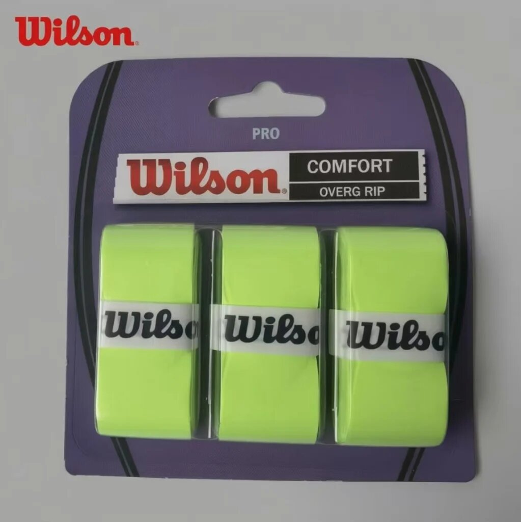 Wilson Comfort Overgrip Neon Green 3шт