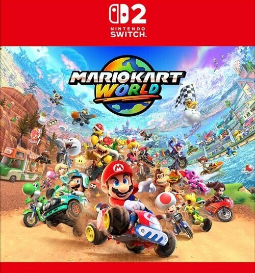Mario Kart World Nintendo Switch 2 Код активации (русская версия)