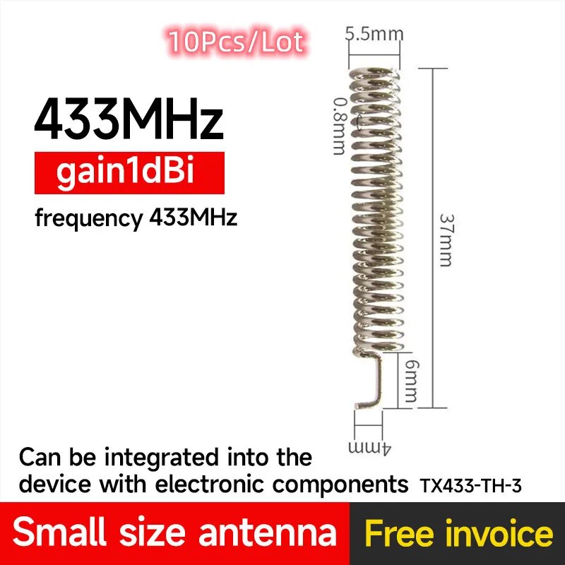 Модуль LoRa CDEBYTE E220 серии 433/868/915 МГц TX433-TH-3