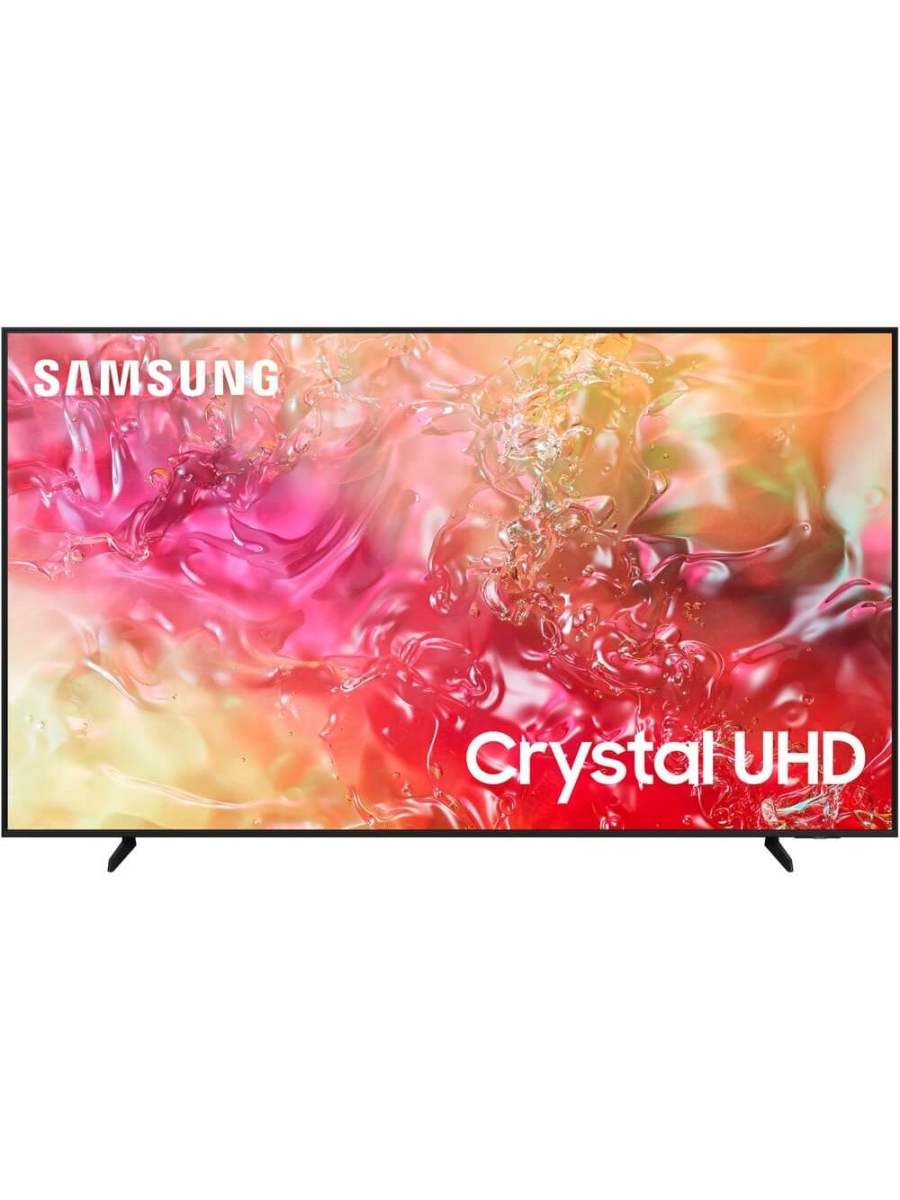 Телевизор Samsung UE50DU7100UXRU 50" Crystal UHD, 4K Ultra HD, черный, смарт ТВ, Tizen OS