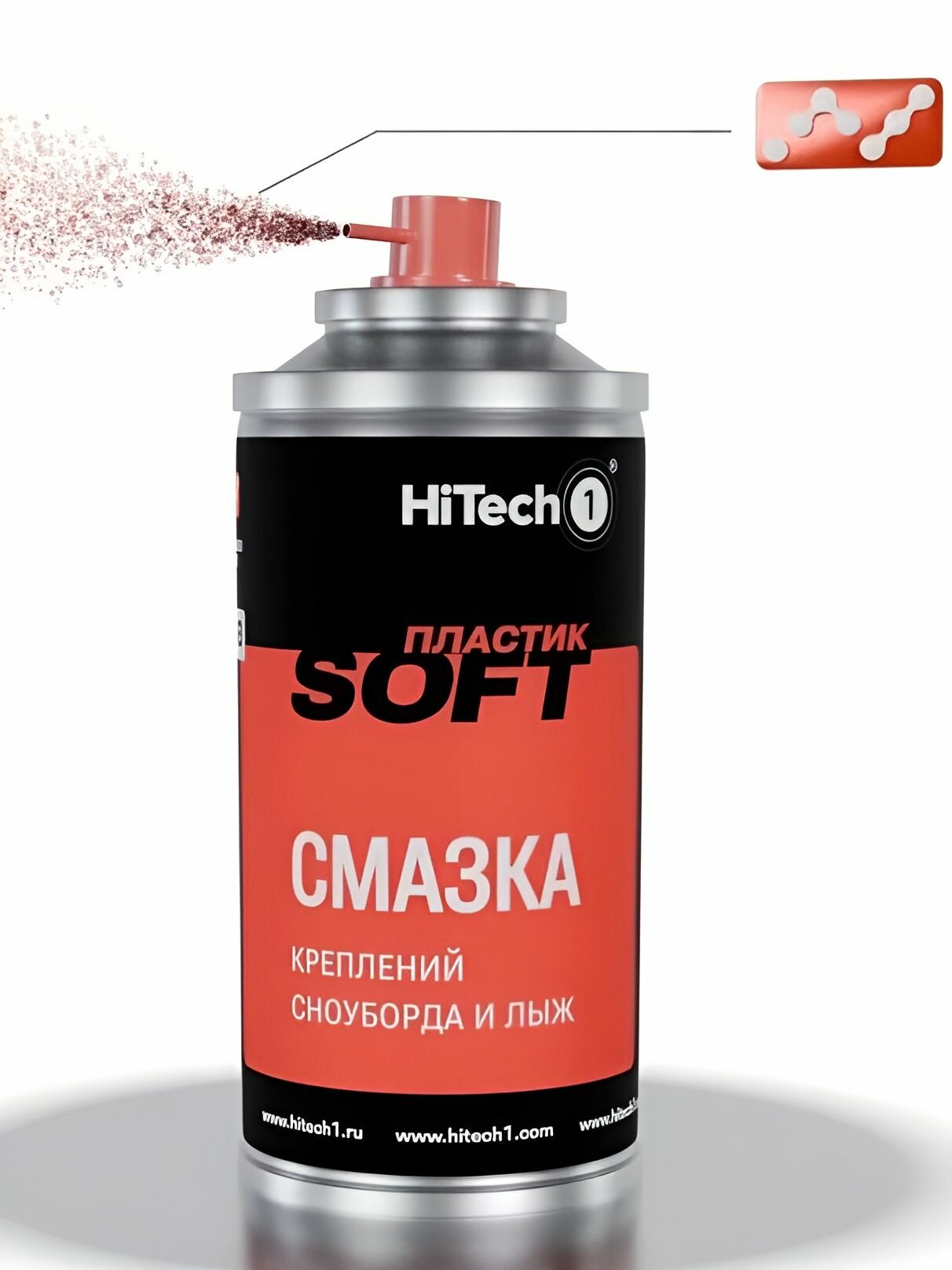 308 HiTech1 SOFT Смазка креплений сноуборда и лыж, 210 мл