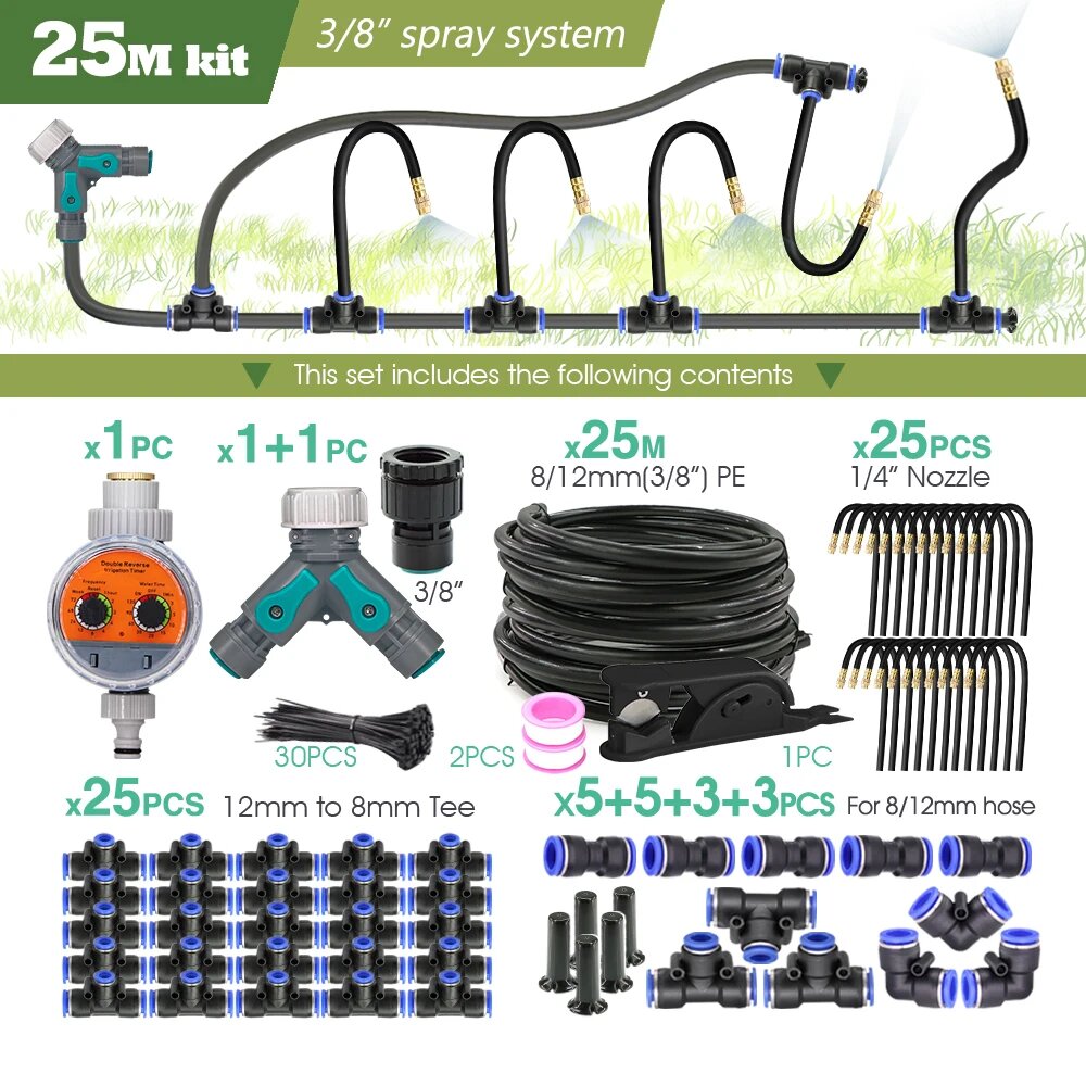 Комплект для тумана 25м, F-25M kit-Timer