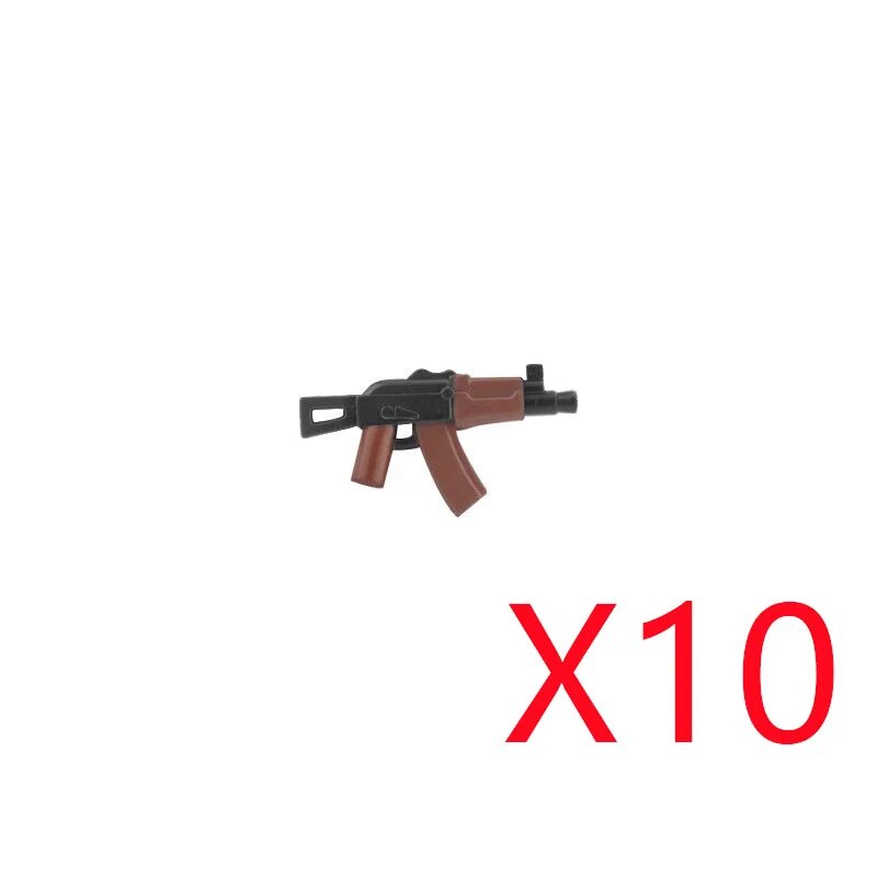 10 шт. Пистолет пластиковый красный WG032-10PCS