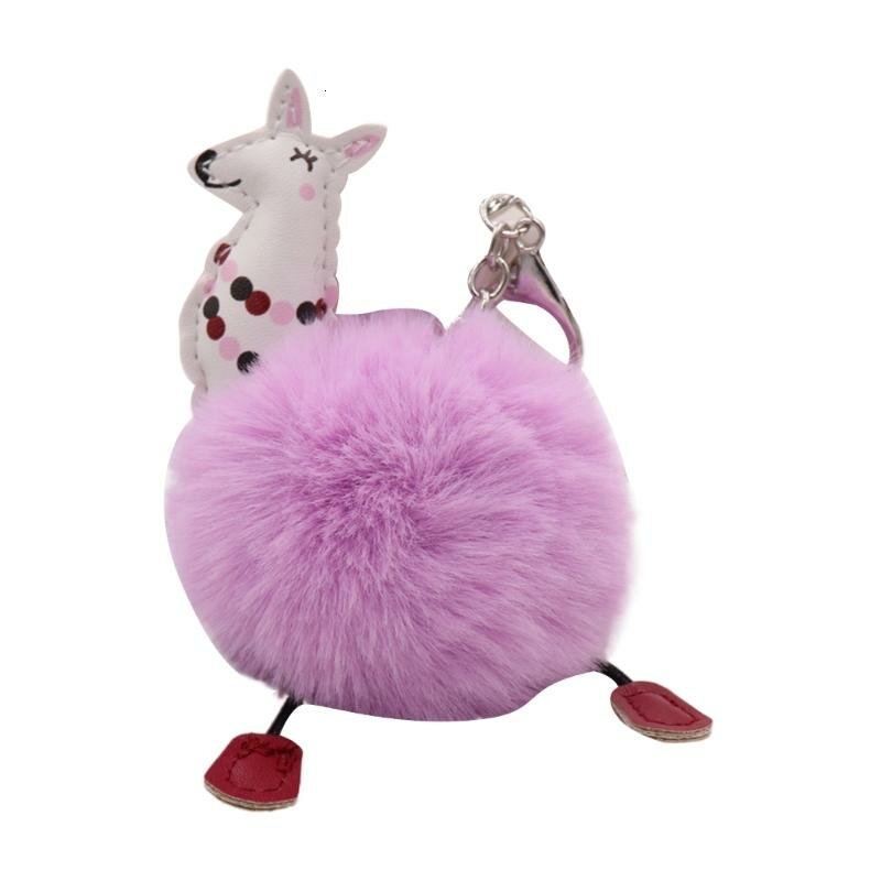 Плюшевый барашек-подвеска, Фиолетовый