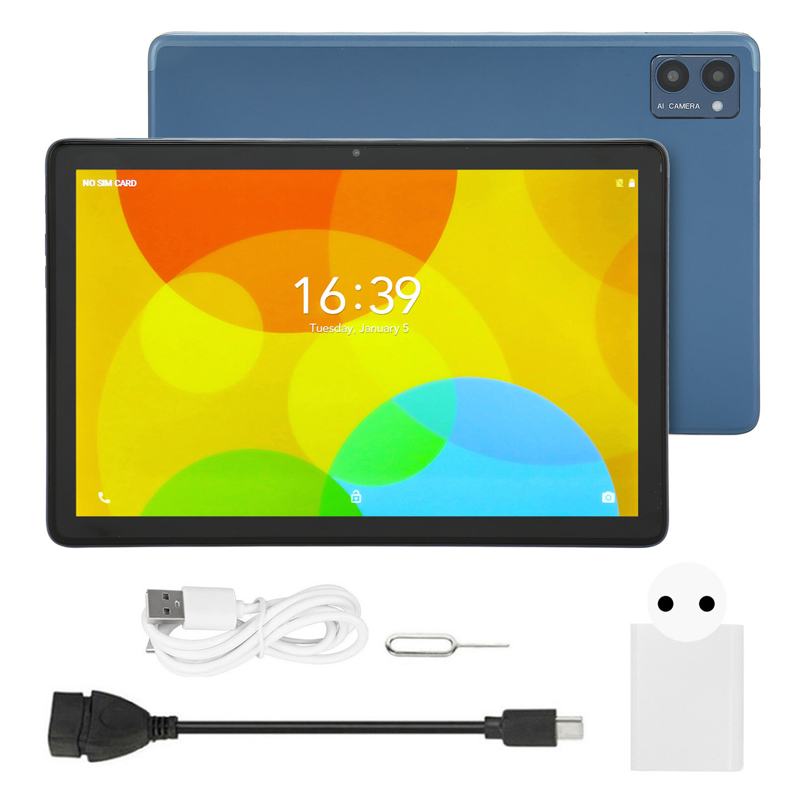Планшет 10,1 дюйм HD IPS, 8 ГБ ОЗУ, 128 ГБ ПЗУ, 8ядерный, двойная камера, 4G LTE
