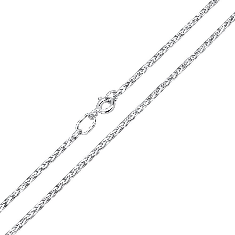 Браслет-цепочка, серебро, 925 проба, родирование