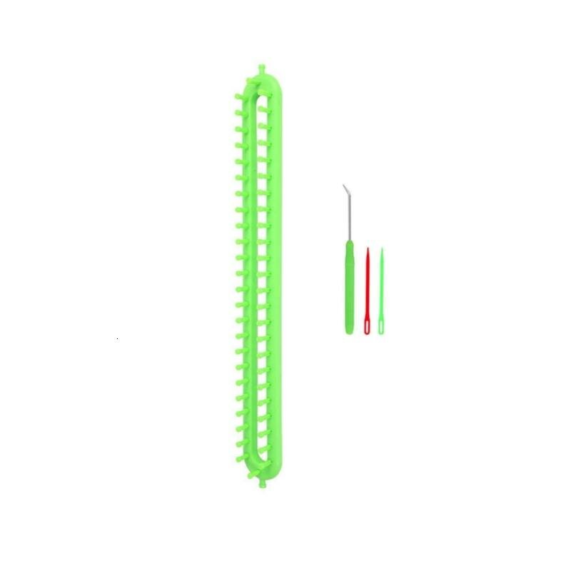 Вязальная машина Varions, Зеленый - Длинные зубья гребня