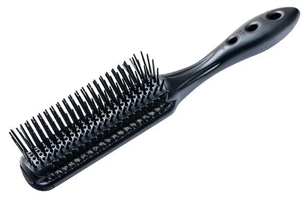 Щетка для укладки Y.S.PARK, YS-T09, Pro Straight Air Styler N9, карбон, цвет Черный