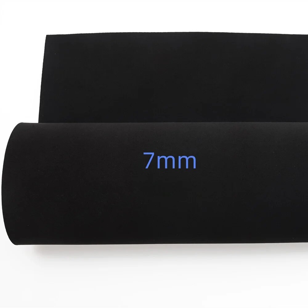 Неопрен, черный, 7 мм 45cm x 90cm