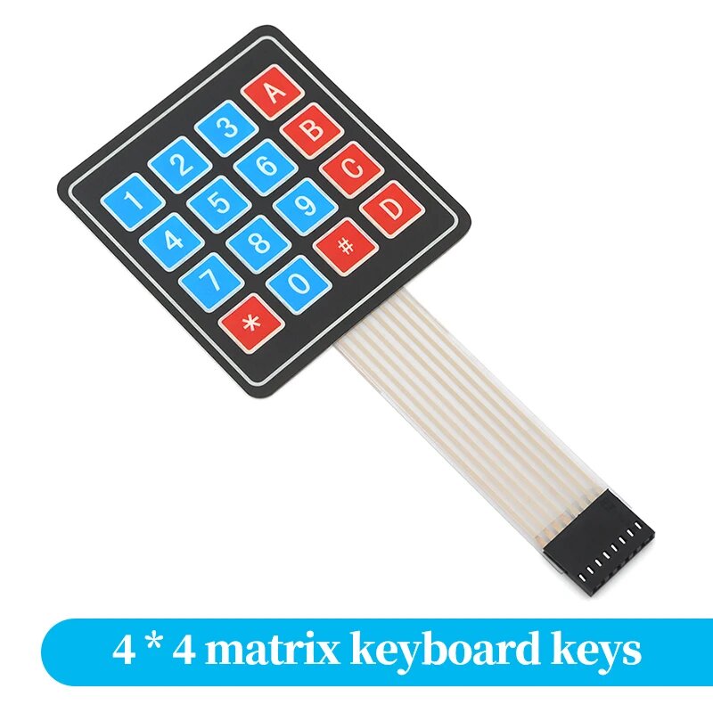 Liludin Matrix Keyboard мембранная клавиатура для Arduino 4x4 keyboard