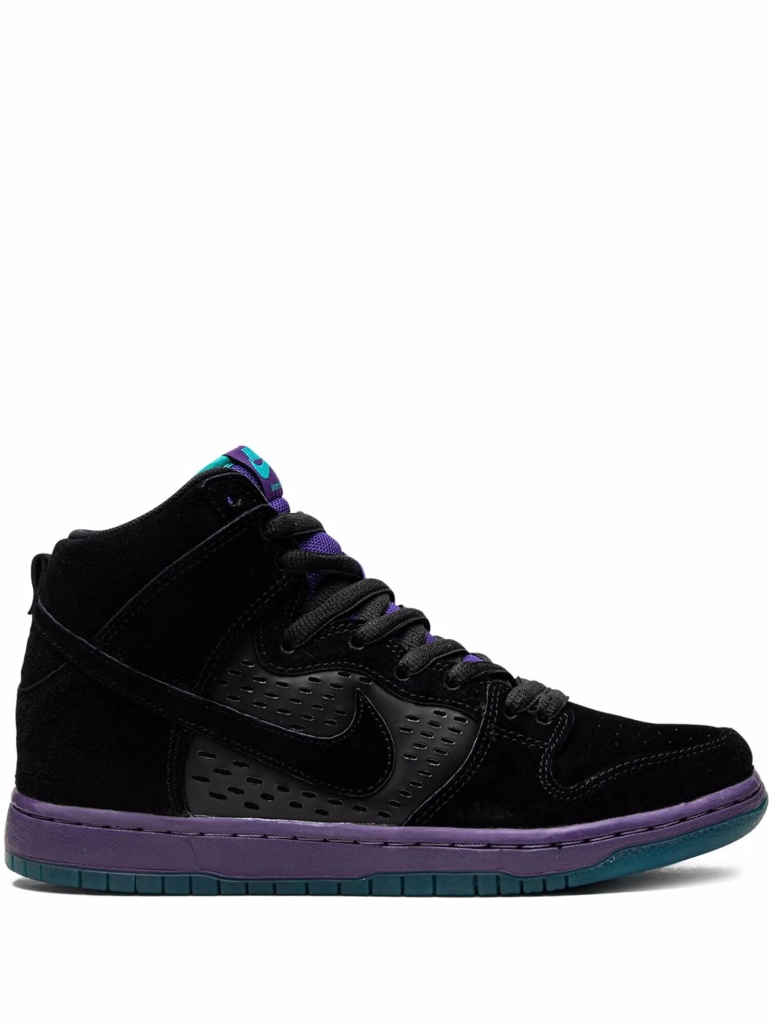 Кроссовки NIKE Dunk High Pro SB, размер 9.5 US, черный
