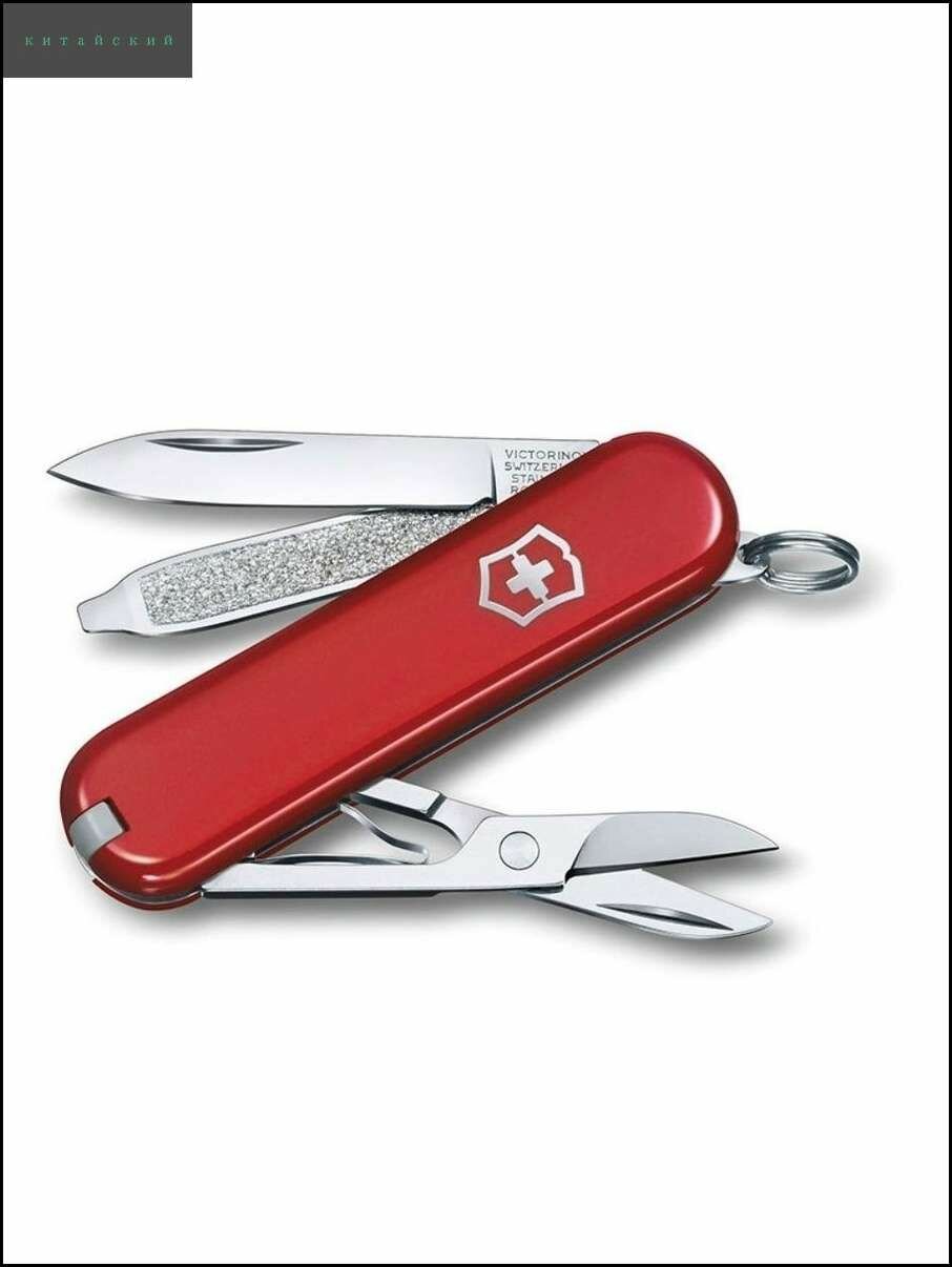 58 мм Нож комплексный Victorinox Rambler Сак 0.62223 G Функции для туризма