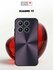 Черный матовый чехол на Xiaomi 17 / Сяоми 17 с принтом Чёрный винил
