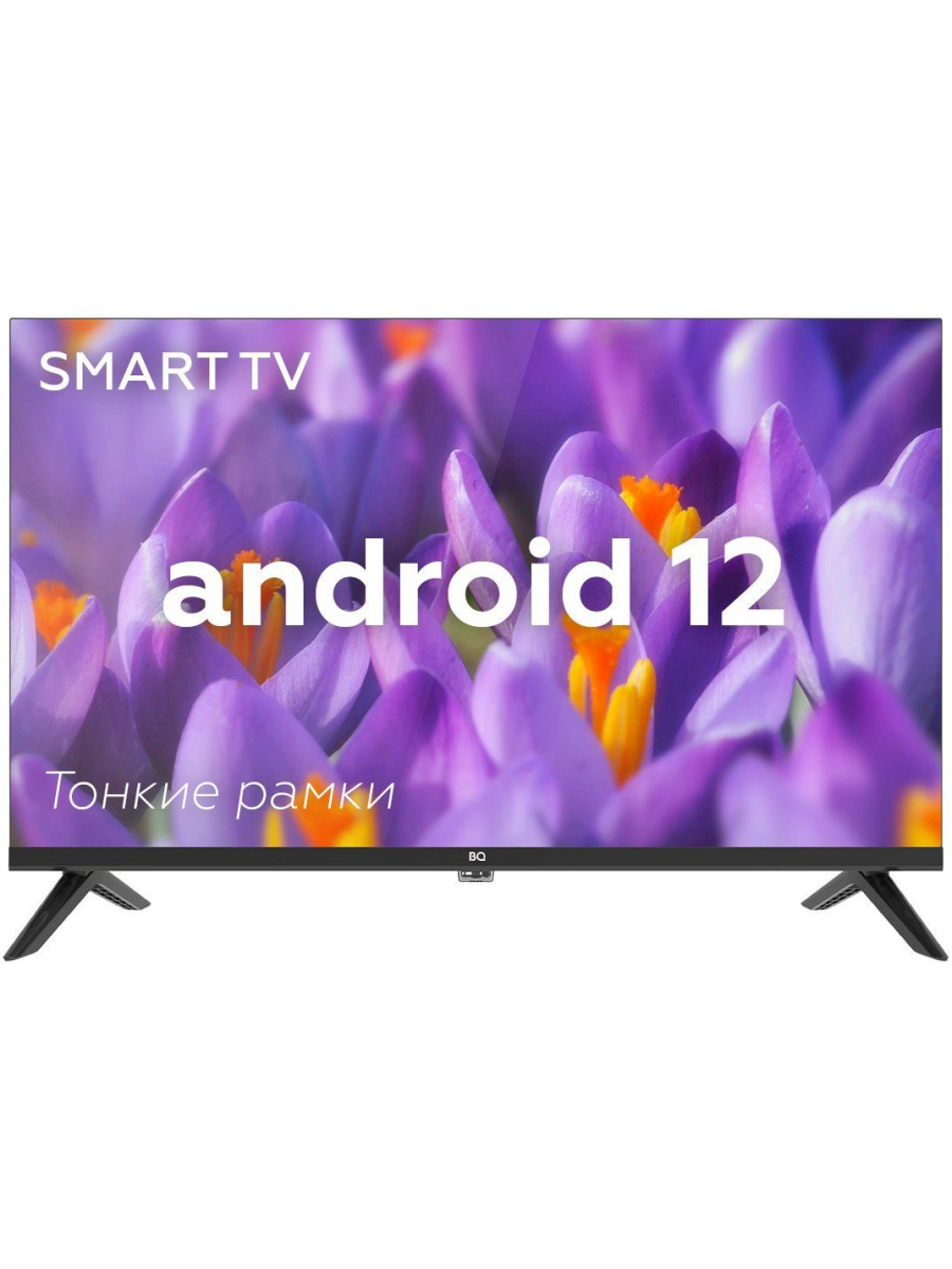 Телевизор LED BQ 24" 24FS32B Frameless черный Smart