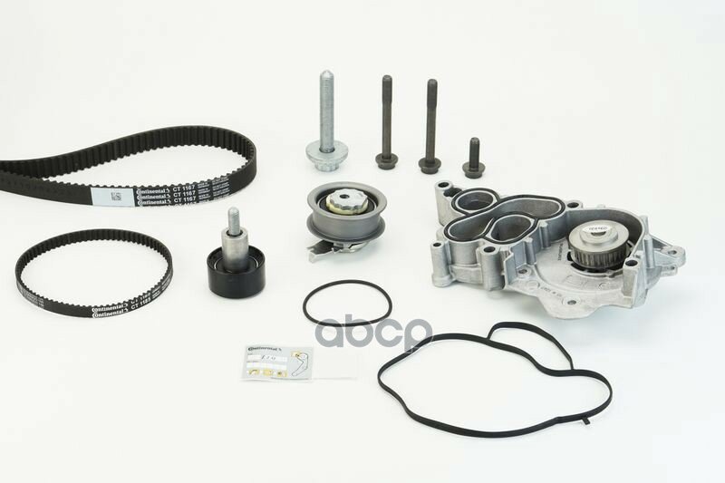 Комплект ремня ГРМ Continental арт. CT1167WP1PRO