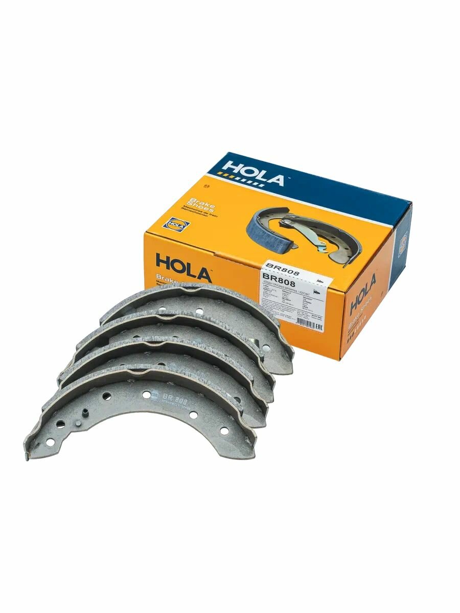 Колодка задняя ВАЗ Lada Largus, Renaul Duster 203 мм арт. BR808