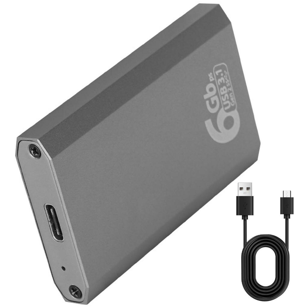 Внешний корпус для mSATA-накопителя USB 3.1 Type-C