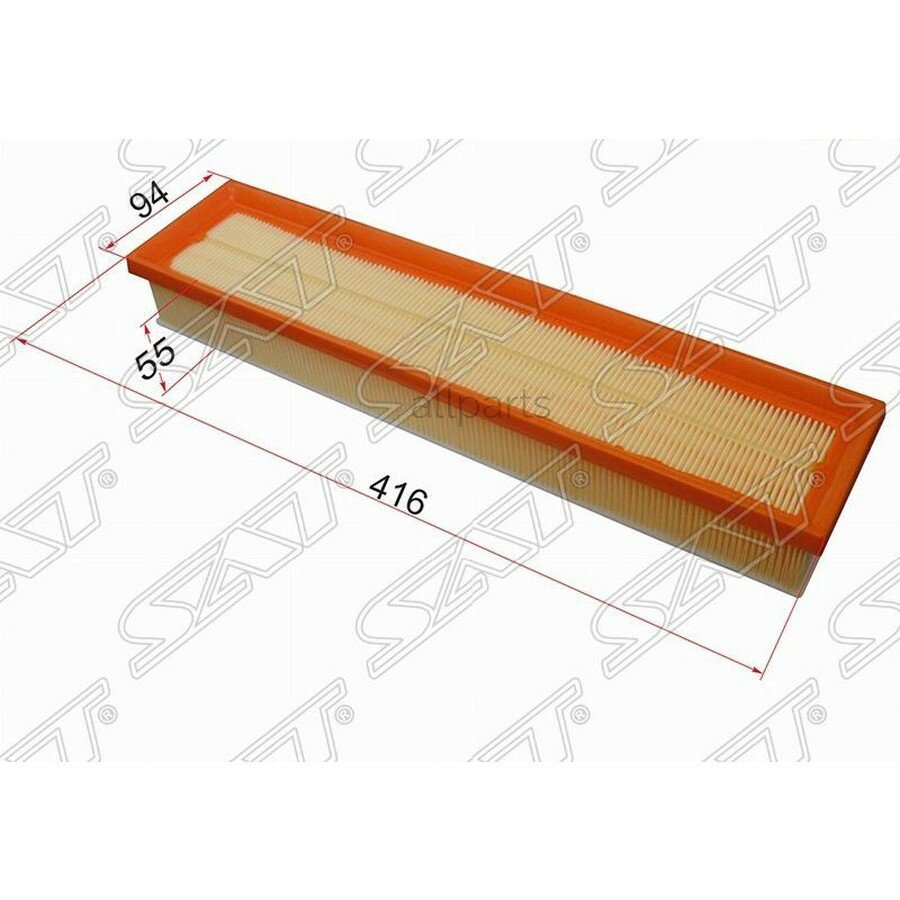 SAT ST-1444. VK Фильтр воздушный Peugeot 308 07-15 / Citroen Berlingo 08-16