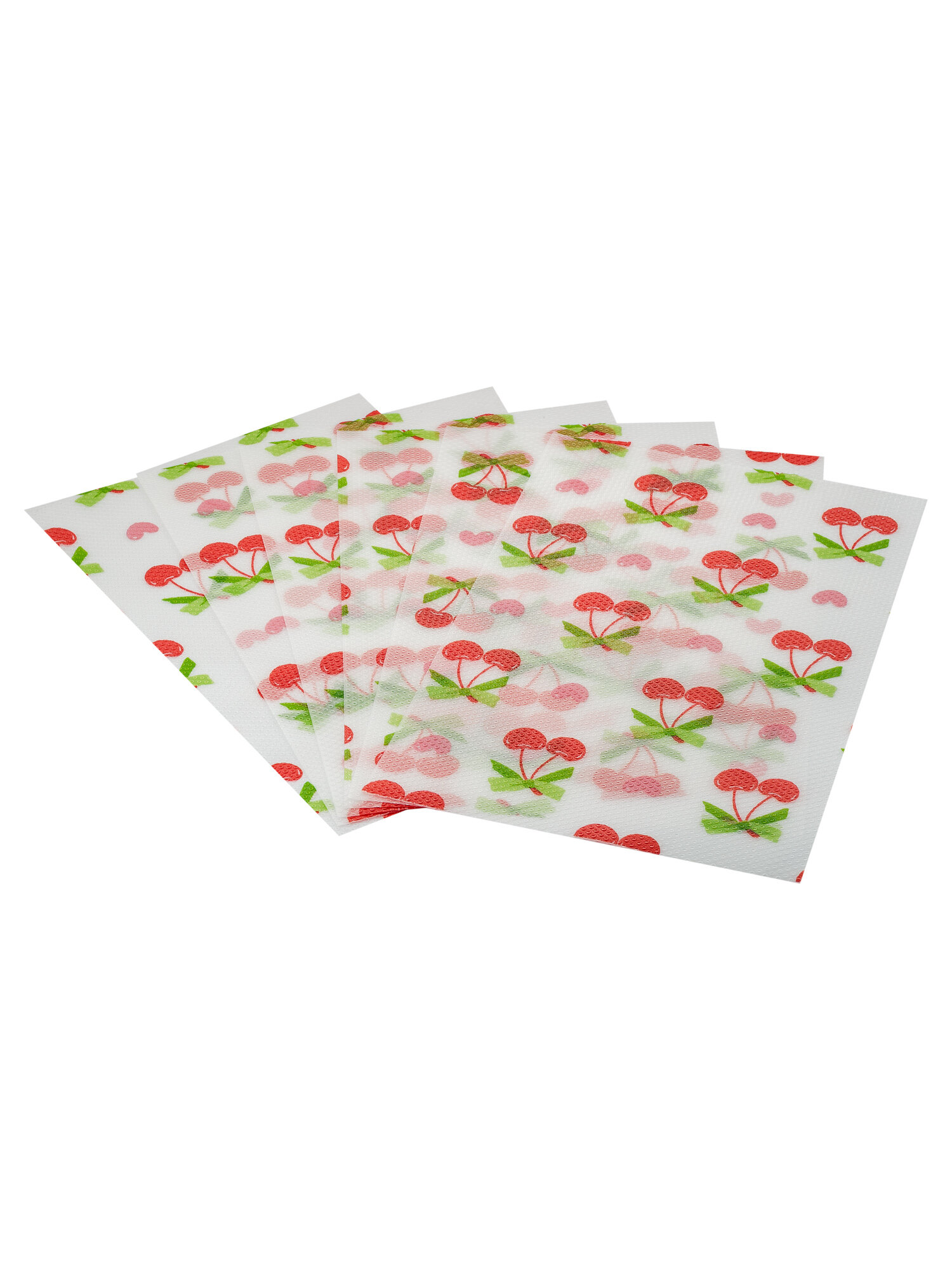 Универсальные кухонные коврики в холодильник для полок – 6 шт. / Защитная пленка в шкафы, на полки и на стол.