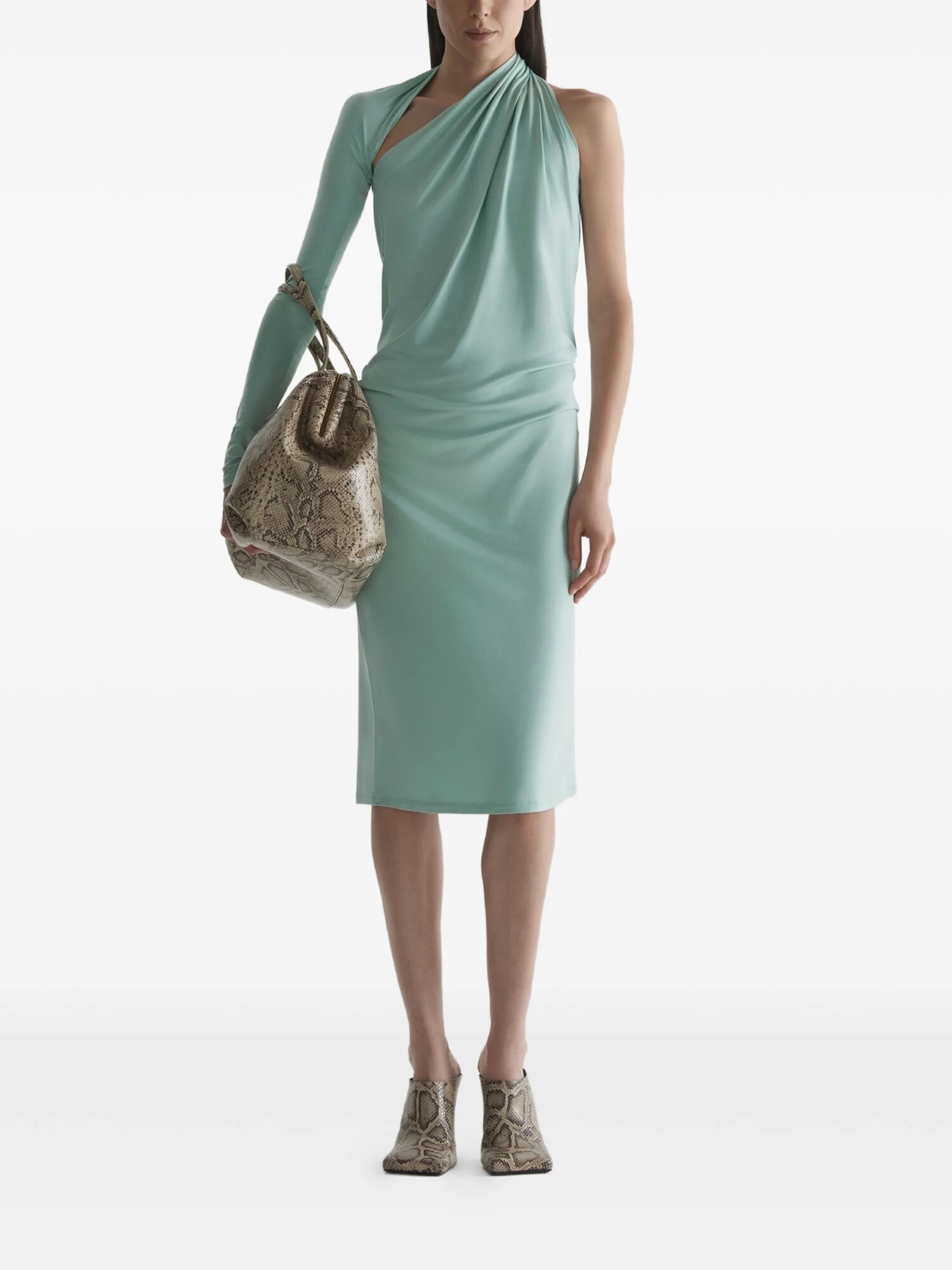 Платье Draped loop dress