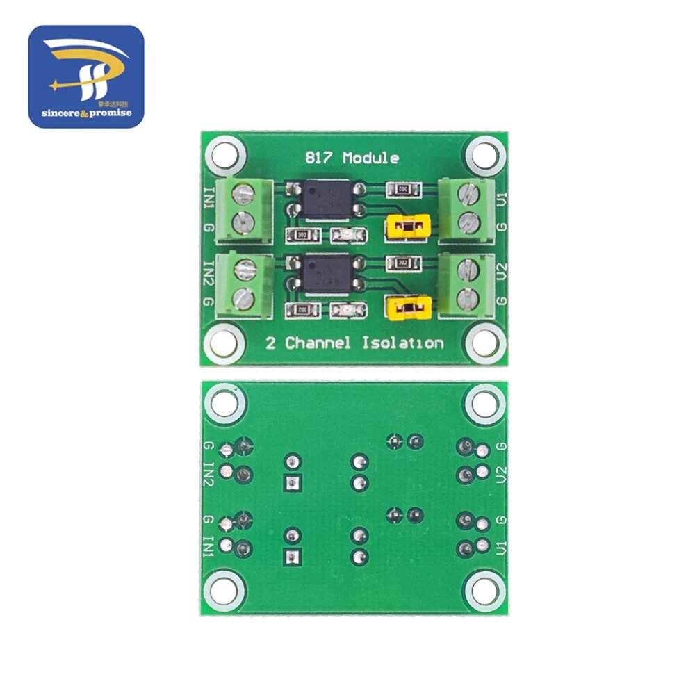 Изолирующий модуль преобразователя напряжения Sincere&Promise PC817 2 way