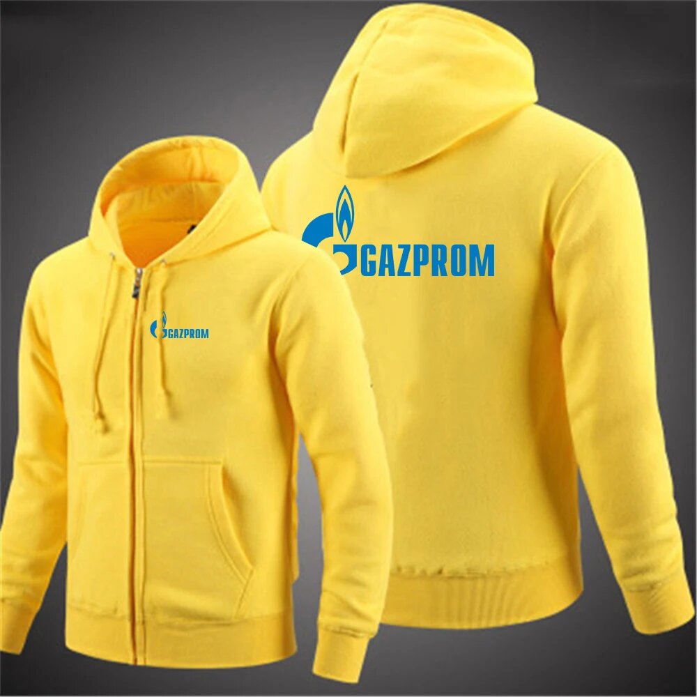Мужская осенняя куртка Gazprom Желтый, XL, 4