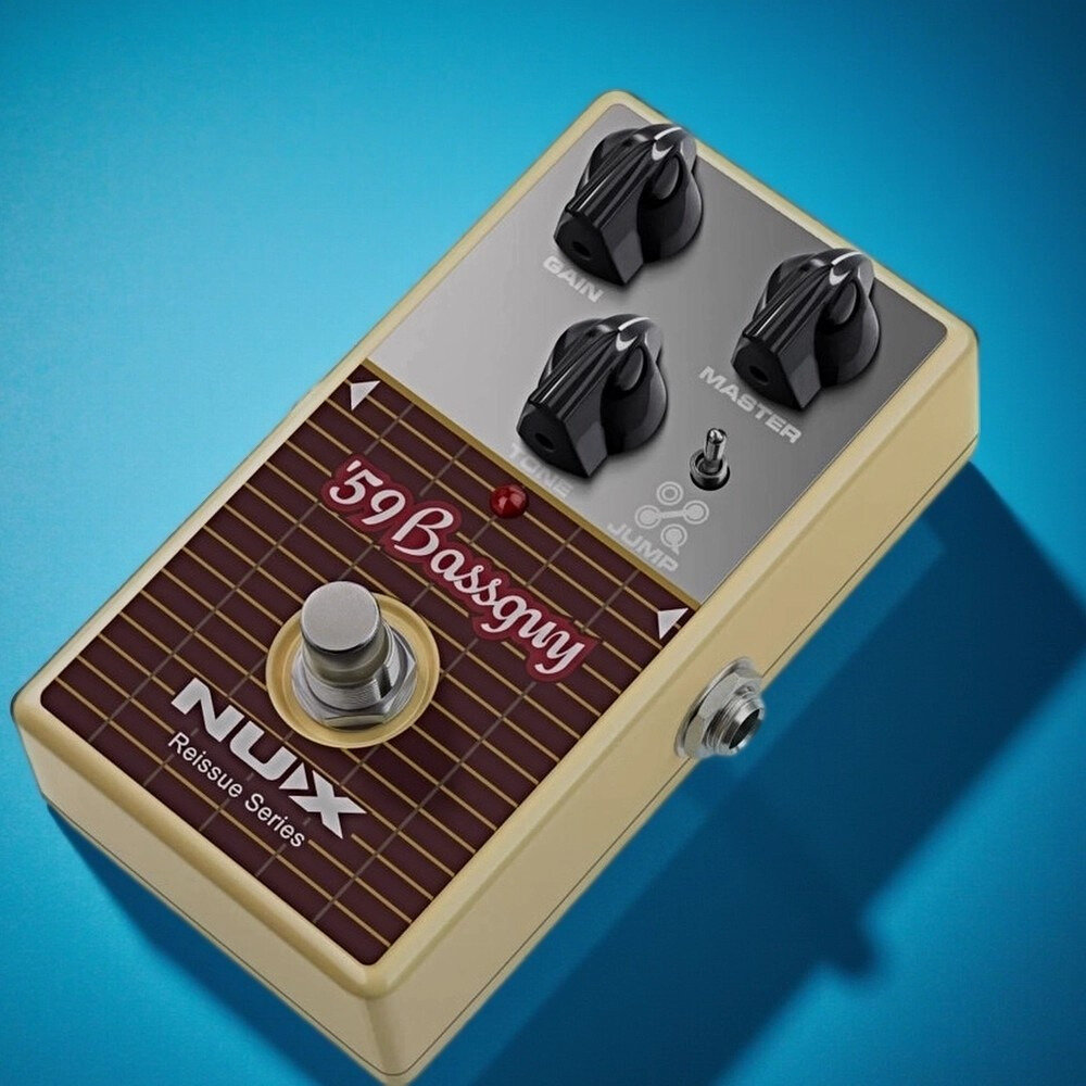Педаль эффектов NUX NRO-7 59 Bassguy Overdrive