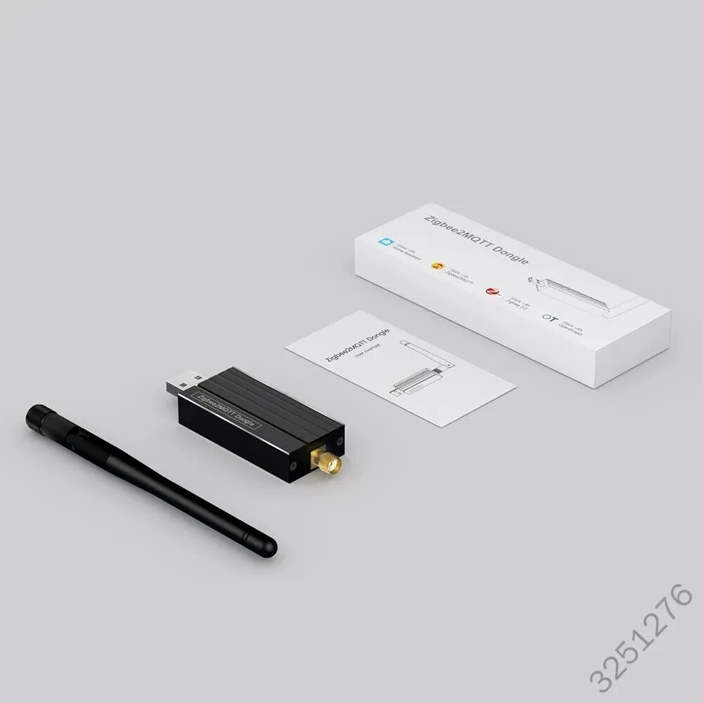 Zigbee 3.0 USB Dongle Zigbee2MQTT Home Assistant Smart Home Gateway Adapter — фото 1