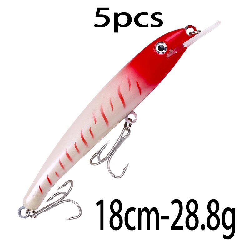 1 шт, 28 г, 43 г, 62 г, металлический воблер для глубокого дайвинга, погремушка, большая жесткая приманка для гольяна, окунь, щука, троллинговая рыболовная приманка, снасти