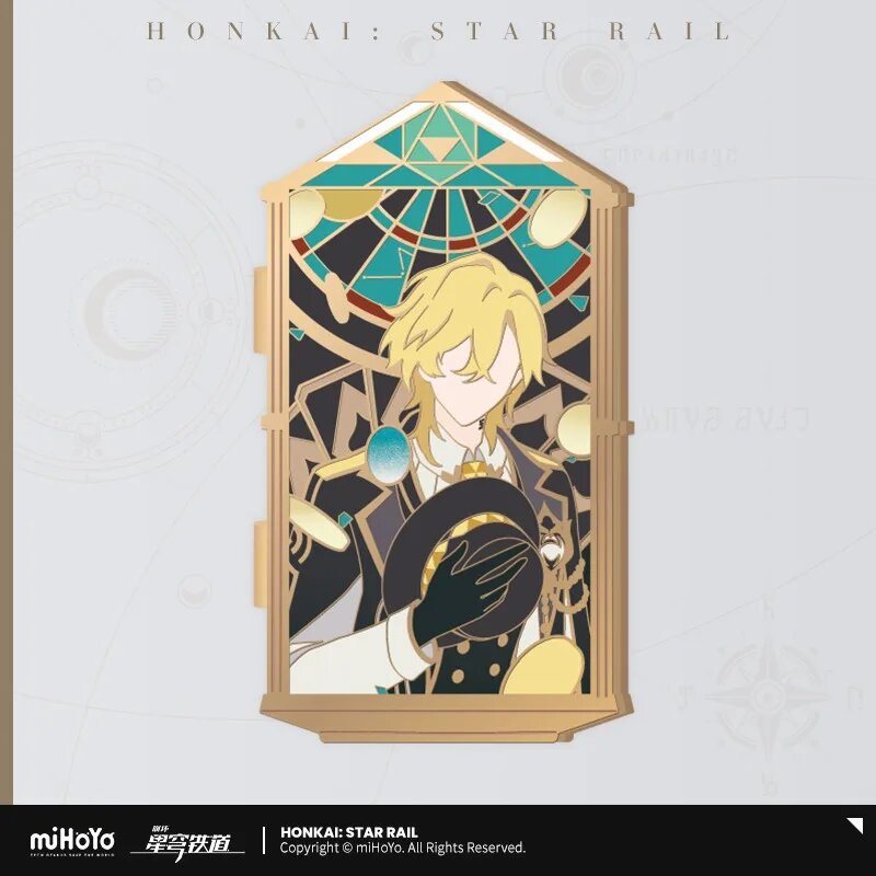 Булавка Honkai: Star Rail Stone Heart Aventurine