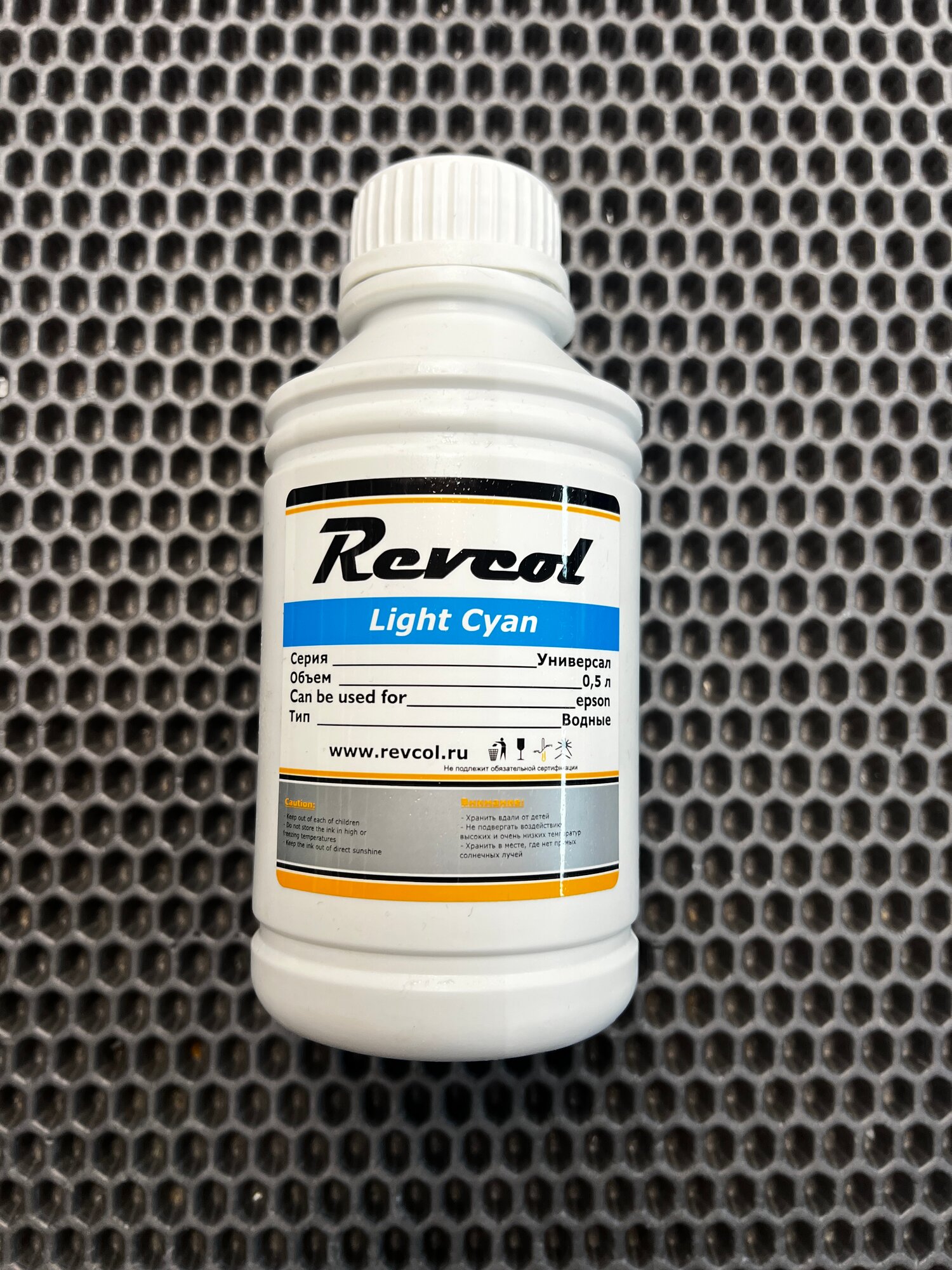 Чернила Revcol Universal 500ml Light Cyan для Epson T6733 T6643 L100 110 200 210 300 350 500 550 555 800 1300 1800 водные