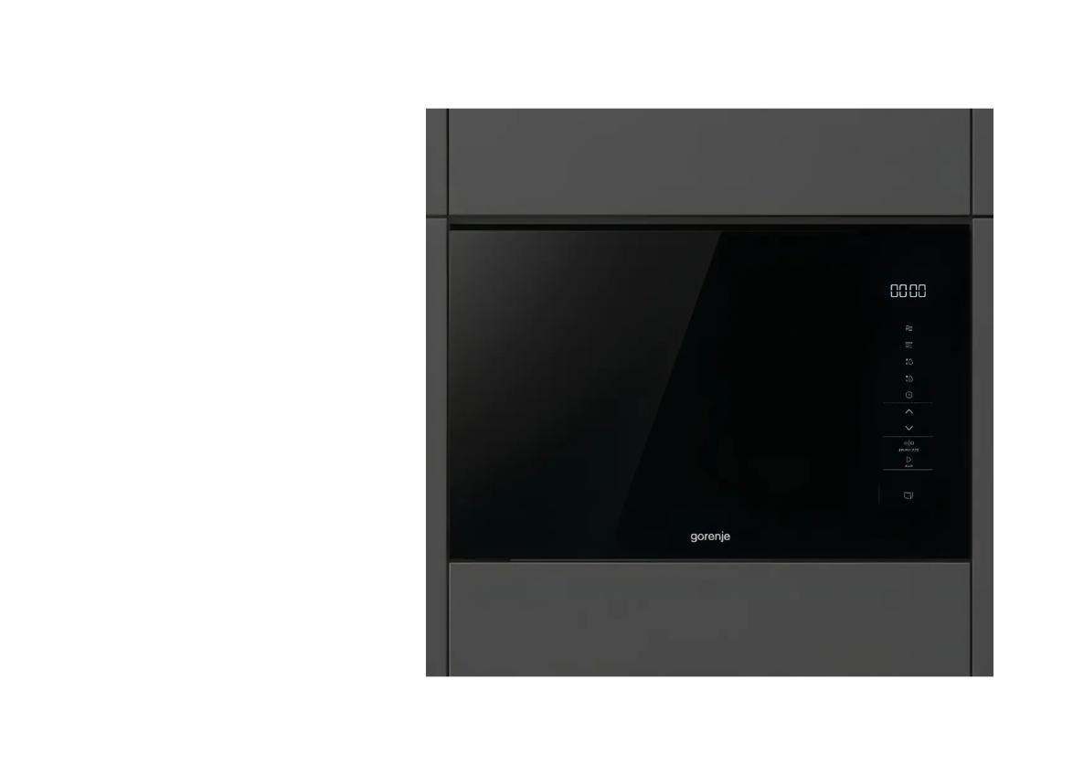 Микроволновая печь встраиваемая Gorenje BM201SG3DBG