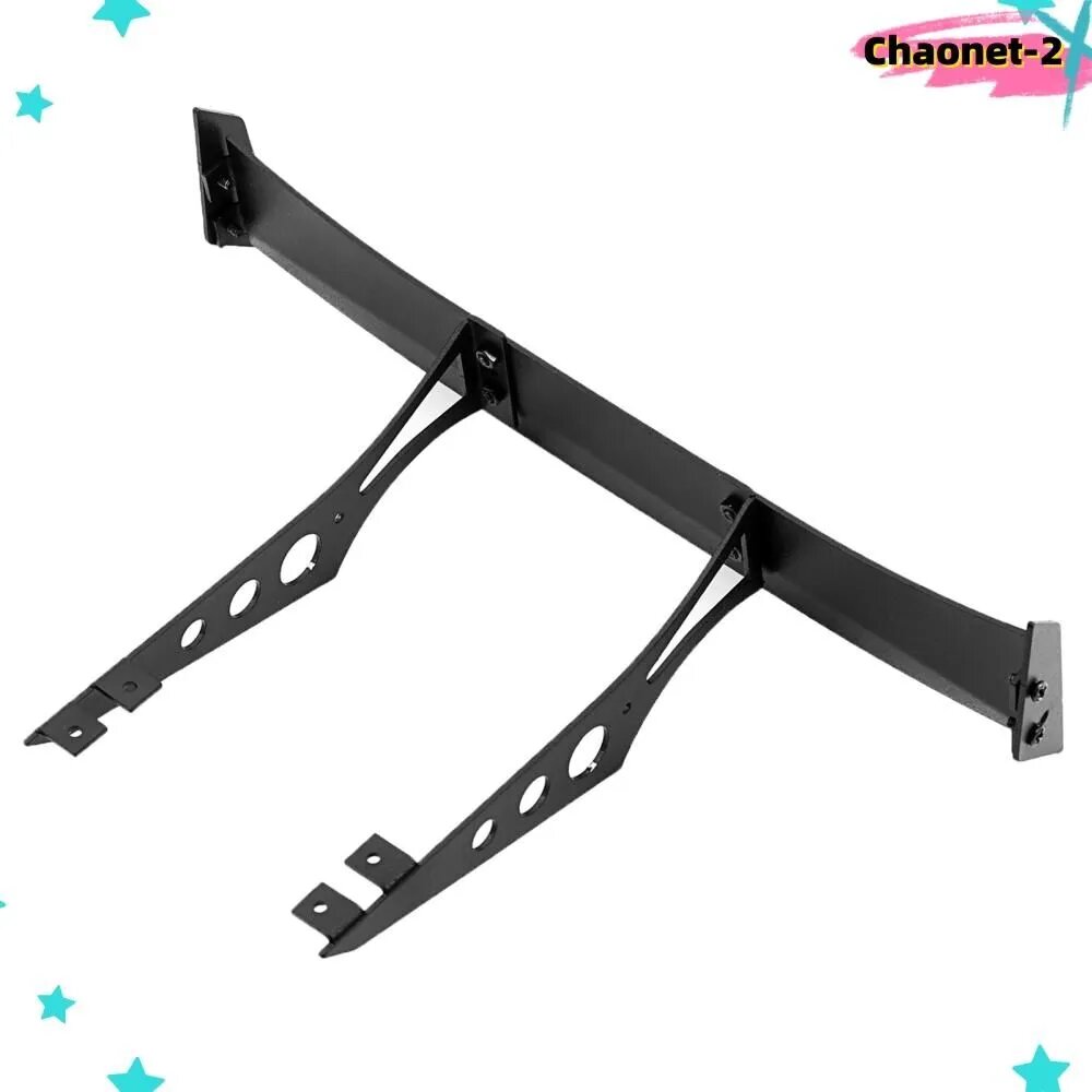 Автомобильный спойлер, черный цвет, для тюнинга, изготовлен из алюминиевого сплава, размер универсальный, для большинства моделей авто