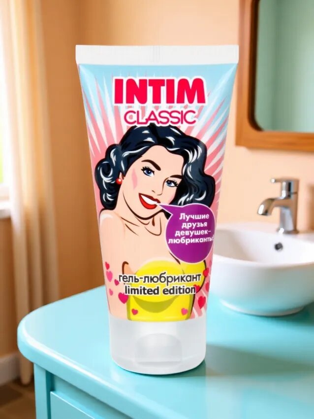 Гель -смазка Биоритм Intim Classic с витамином Е и алоэ вера, 50 г