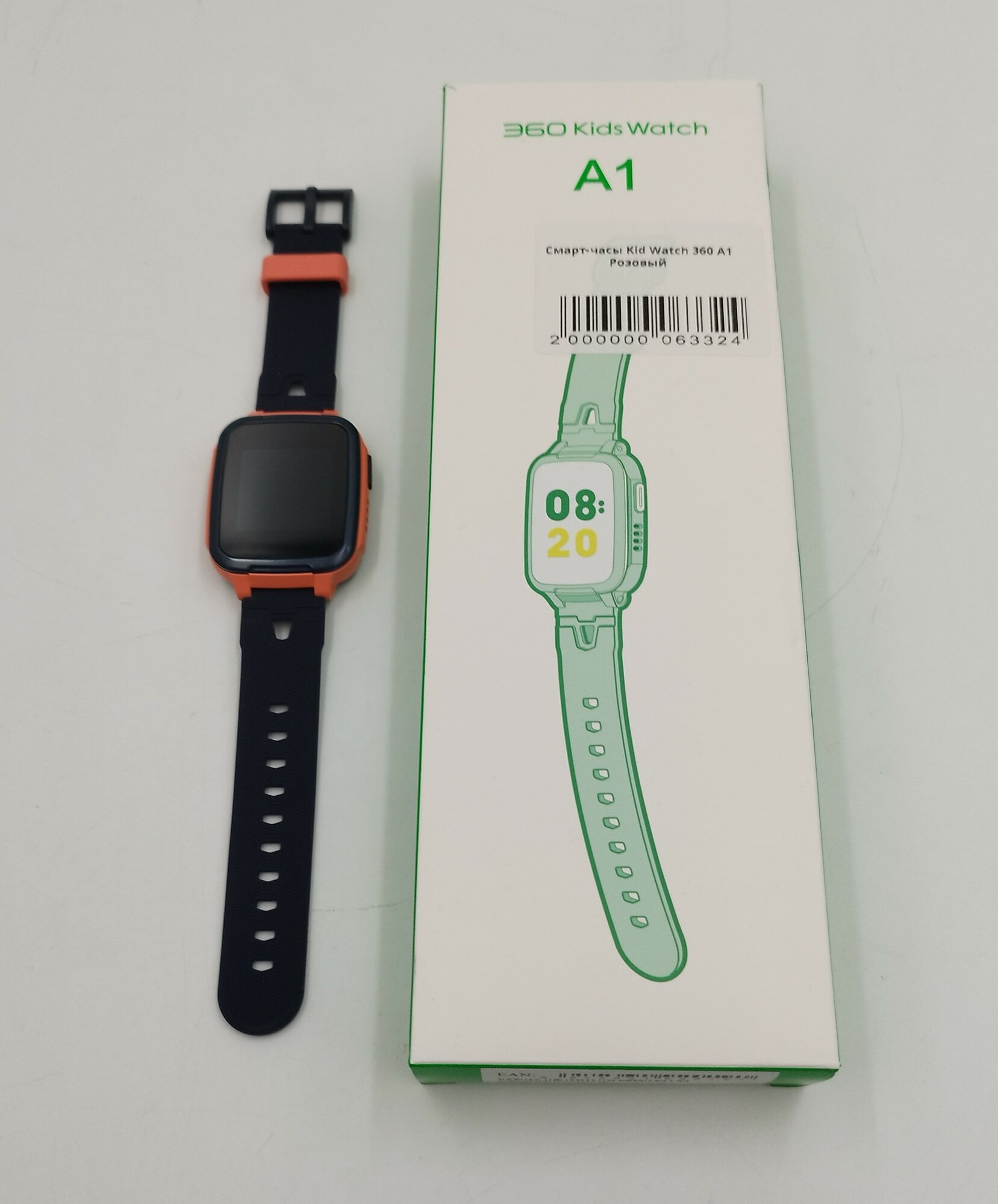 Смарт-часы Kid Watch 360 A1 Розовый