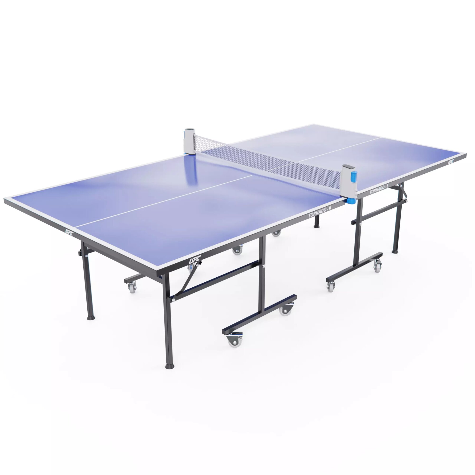 Стол теннисный всепогодный DFC Tornado-6 синий