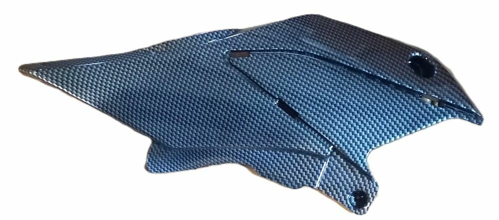 Щиток облицовочный правый чёрный, пластик, мотоцикл STELS 250 Enduro, LU072235 (item:250)