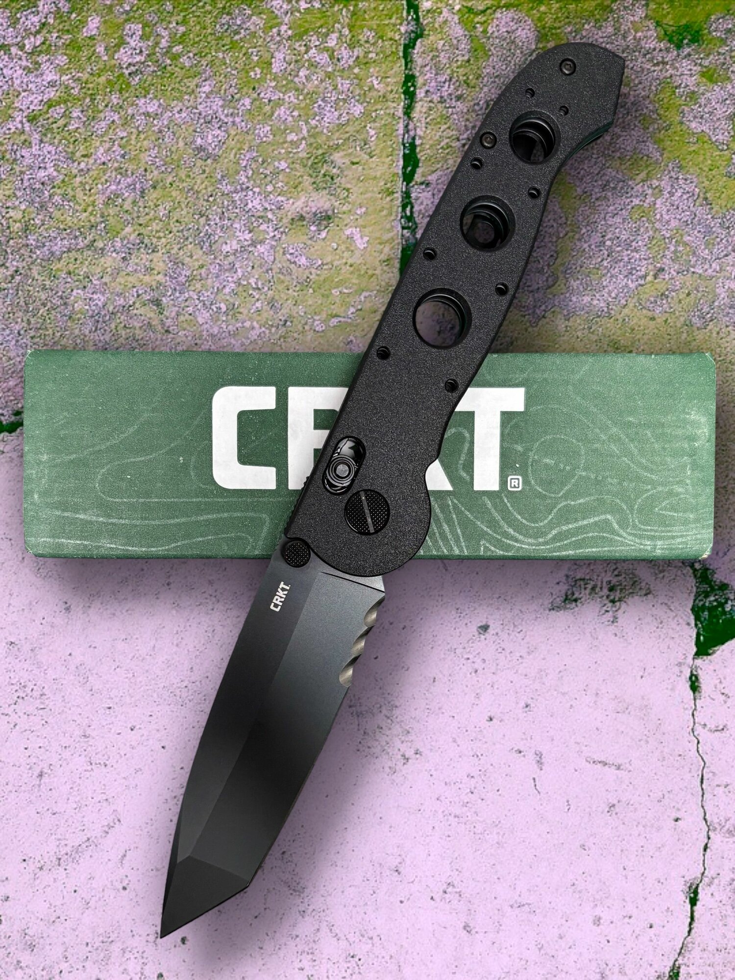 Складной нож CRKT Carson M16 Crossbar Black, M16-14XK