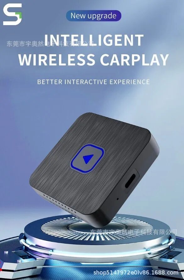 Адаптер CarbitLink 6.0. для беспроводного подключения Carplay и Android Auto-majiani