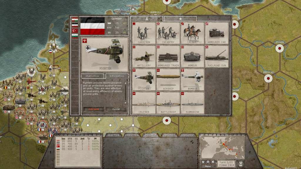 Commander: The Great War Steam Ключ • Активация Steam • регион Весь мир
