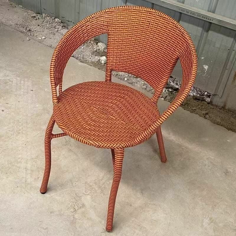 Плетеное кресло из ротанга, для дачи, балкона и гостиной, в стиле бохо, уютное.