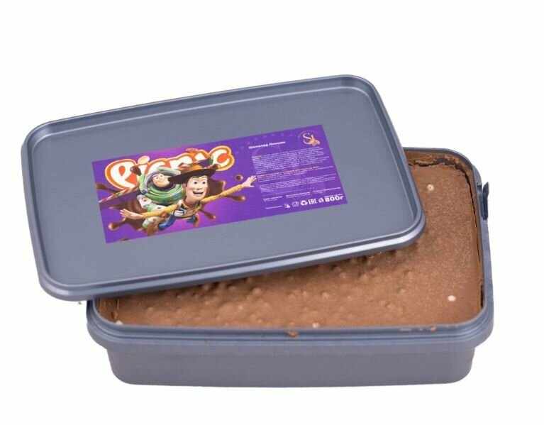 Молочный шоколад слиток, с фруктовой начинкой и изюмом Пикник (Аналог) 800 гр