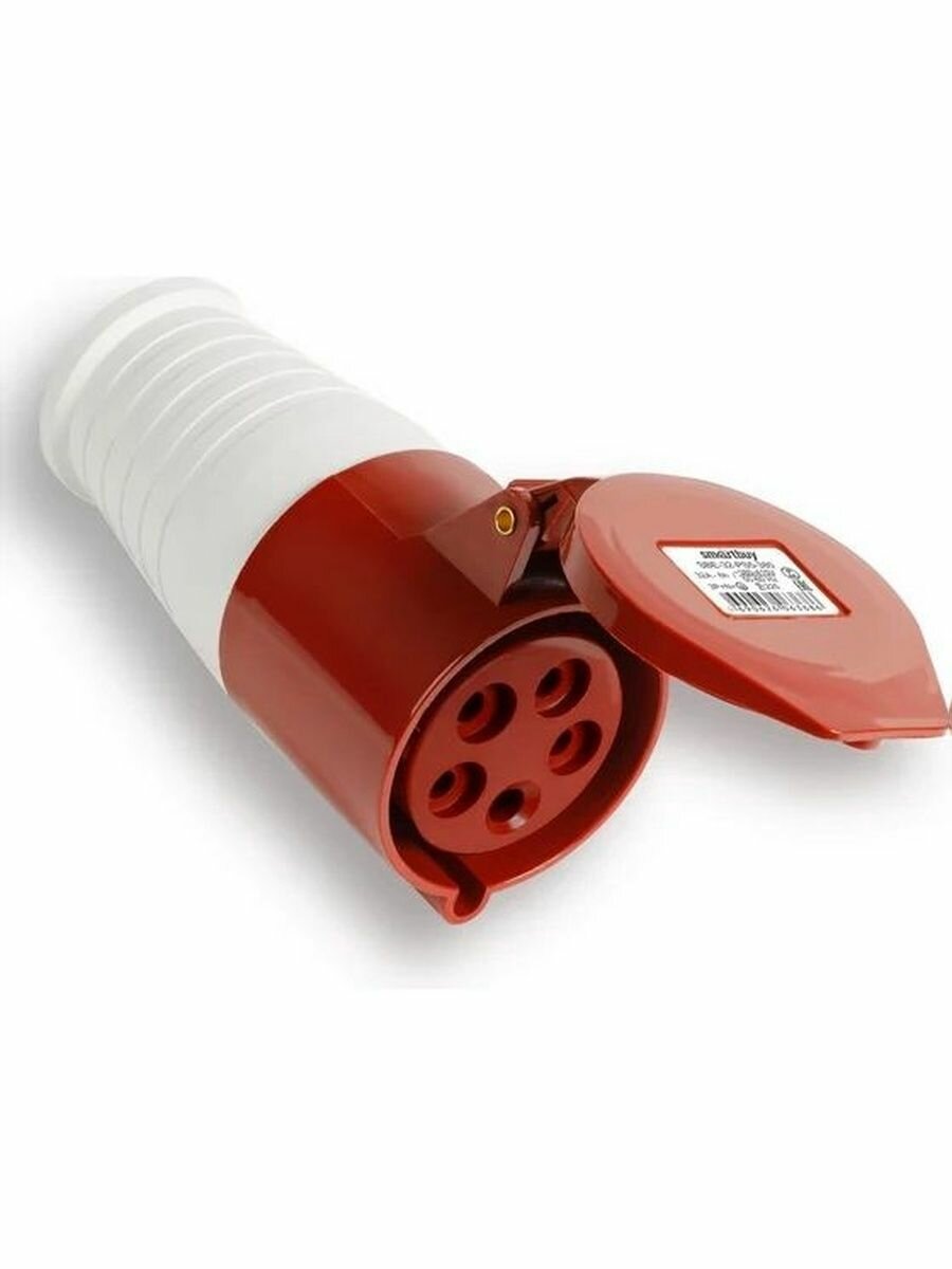 Розетка переносная на 5, 32А 380В